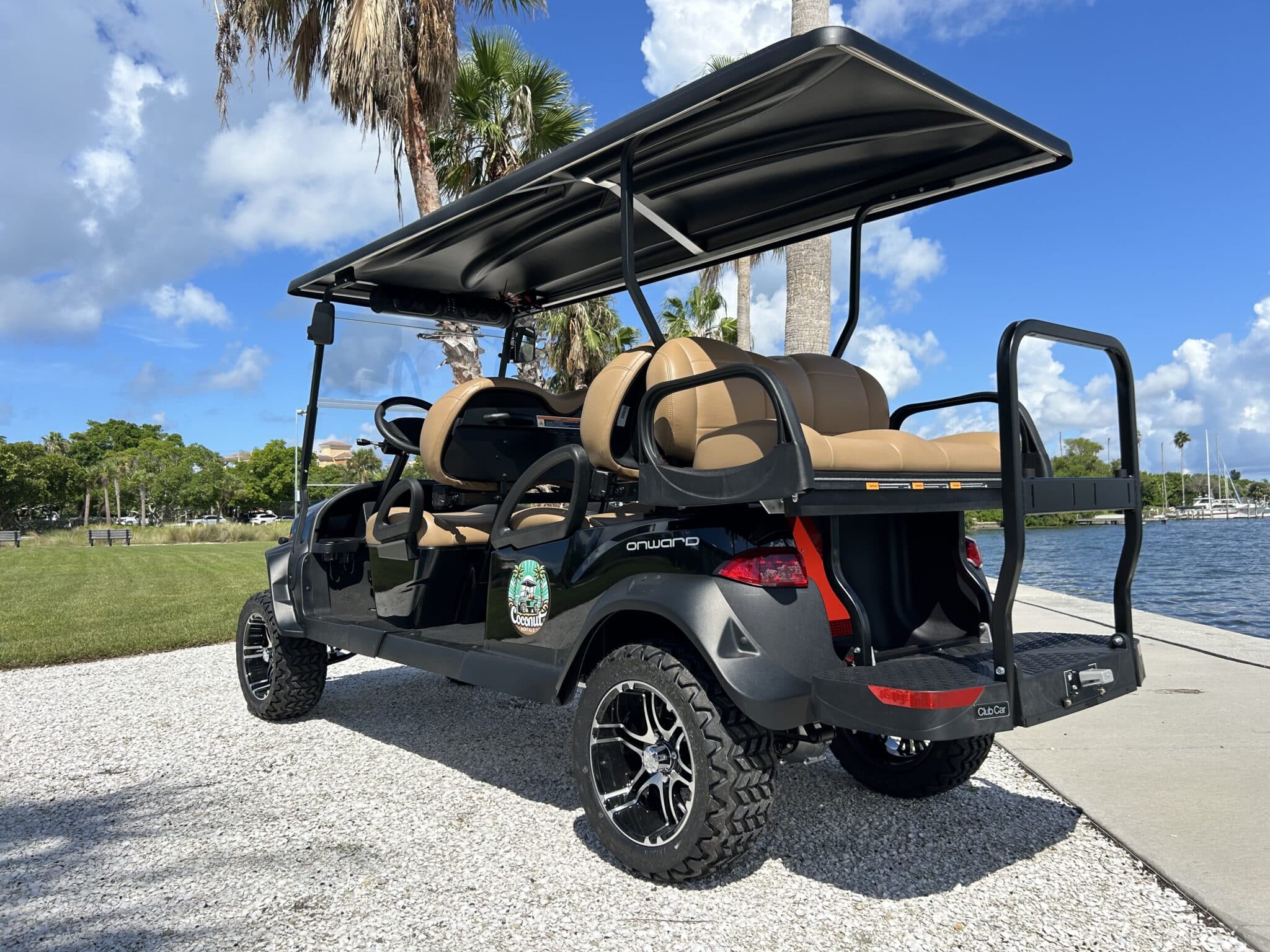 What makes Coconut Rentals carts street legal?